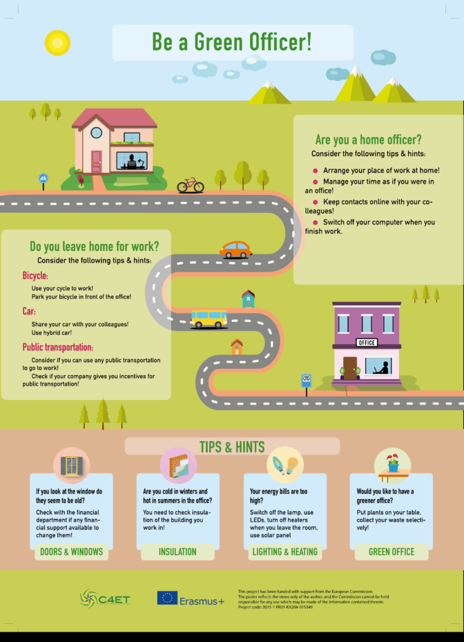 Be a green officer! – C4ET